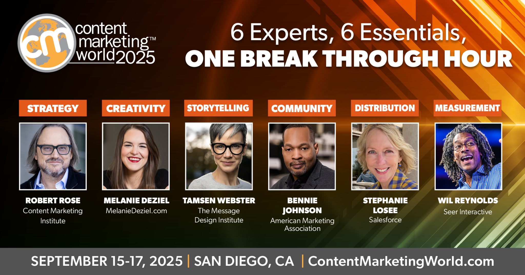 6 Experts, 6 Essentials, One Break Through Hour